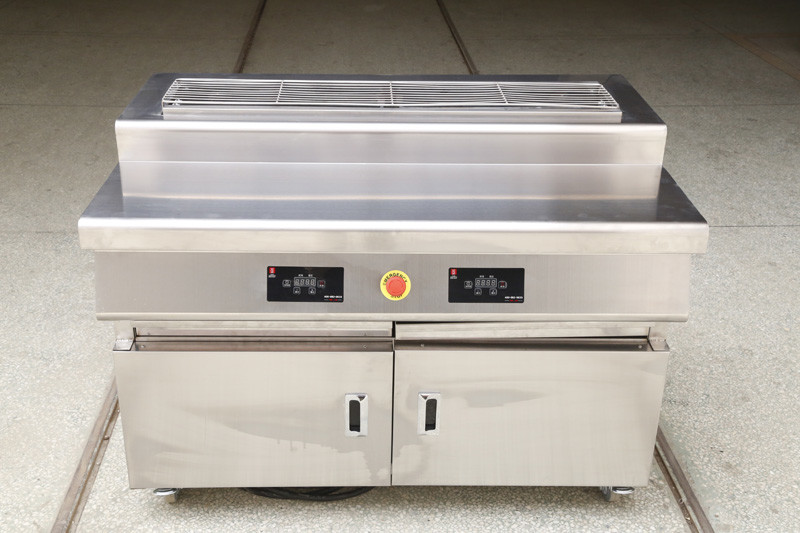 1.2m Long Electric Tube Heating Commercial Bbq Grill Kebab Steak ...